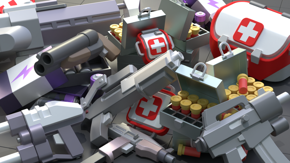 Expanded Arsenal: New Weapons and Pickups